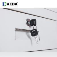 China Glass Door Steel Filing Cabinet 0.160 CBM 45kgs Capacity KD-038 for sale