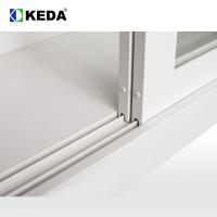 China 45Kgs Loading Capacity Steel File Rack Cupboard with Sliding Glass Doors W900xD400xH1850mm for sale