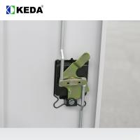 China Office Metal Filing Cupboard 4 Adjustable Shelves File Cabinet W900 D400 H1850mm for sale