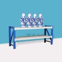 China Cold Steel Warehouse Shelf 0.280 CBM H900mm Light Duty Pallet Rack KD-078 for sale
