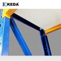 China Cold Steel Warehouse Shelf 0.280 CBM H900mm Light Duty Pallet Rack KD-078 for sale