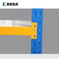 China Cold Steel Warehouse Shelf 0.280 CBM H900mm Light Duty Pallet Rack KD-078 for sale