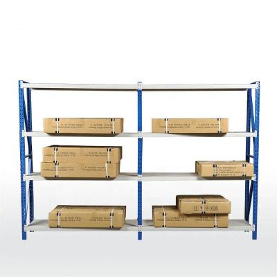 China Heavy Duty 4 Tier Warehouse Storage Shelf 2000x600x2000mm Cold Rolled Steel for sale