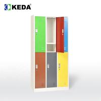 China 0.157 CBM 45kgs Bearing Capacity 6 Door Steel Locker W900xD450xH1850mm for sale