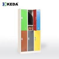 China 1850mm Height 900mm Width 6 Compartment Steel Locker for sale