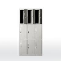 China Steel Storage Locker 9 Door W900xD450xH1850mm 53kg Cold Rolled Steel for sale