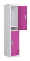 China 380mm Width 0.054 CBM 2 Compartment Steel Locker for sale