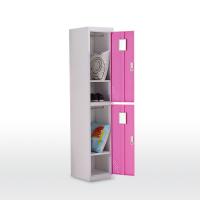 China 380mm Width 0.054 CBM 2 Compartment Steel Locker for sale