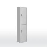 China 380mm Width 0.054 CBM 2 Compartment Steel Locker for sale