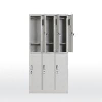 China 9 Doors  H1850mm W380mm Steel Storage Locker for sale