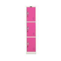 China 0.6mm Steel 1850mm Height Metal Clothes Locker for sale
