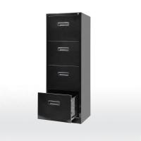 China Black SGS 460mm Width Drawer Filing Cabinet for sale