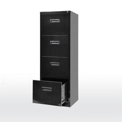 China Black SGS 460mm Width Drawer Filing Cabinet for sale