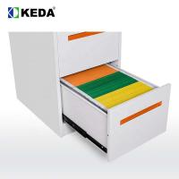 China 4 Drawer Steel Filing Cabinet 0.69 CBM 35Kgs Bearing Capacity Knock Down for sale