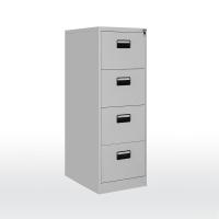 China Office Document Dark Grey Four drawer Shallow Depth Filing Cabinets for sale
