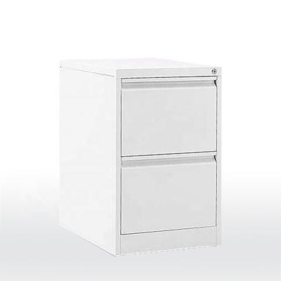 China Two Drawer 0.05 CBM 1.2mm Vertical Steel Cabinet for sale