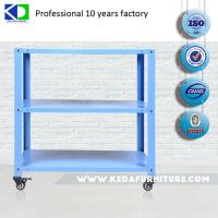 China Light Rack 0.6mm 150cm Height Metal Warehouse Shelving for sale