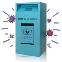 China Key Lock H950mm W450mm Face Mask Recycle cabinet for sale