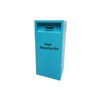 China 0.7mm Steel Discarded Mask Collection Cabinet with UV Disinfection 0.15 CBM for sale