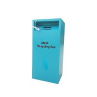 China 0.7mm Steel Discarded Mask Collection Cabinet with UV Disinfection 0.15 CBM for sale