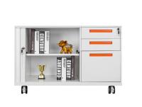 China Australian Style Steel Mobile File Cabinet 35kg Loading Capacity Tambour Door H620 D500 W1000mm for sale