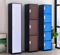 China 0.6mm Steel 1850mm Height Metal Clothes Locker for sale