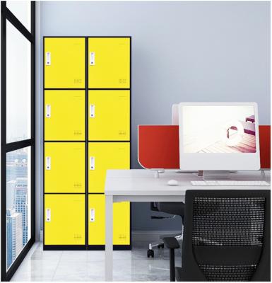 China Knock Down 1.2mm  H1800mm  Steel Storage Locker for sale