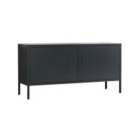 China Q235 Steel TV Stand Cabinet 620mm Height BSCI Certified KD Structure Custom Color for sale