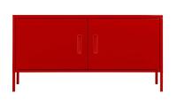China Q235 Steel TV Stand Cabinet 620mm Height BSCI Certified KD Structure Custom Color for sale