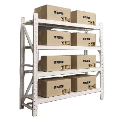 China Heavy Duty Warehouse Storage Shelf 2000x500mm Adjustable 100-300kg Capacity Boltless Assembly for sale