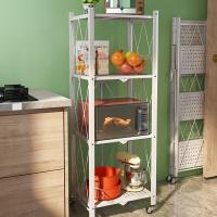 China Foldable 86cm High 6.3kg Capacity Metal Storage Shelf 3-5 Tier Home Warehouse for sale