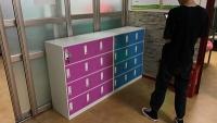 China SGS 1000mm High Steel Storage Locker For  Kindergarden for sale