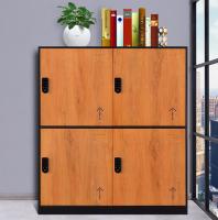 China KD Wood Color 0.5mm Steel Storage Locker for sale