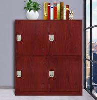 China KD Wood Color 0.5mm Steel Storage Locker for sale