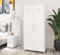 China Steel Storage Locker 1800mm High Single Tier with Adjustable Feet and Hanger Shelf for sale