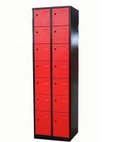 China H1800mm Compartment Steel Locker for sale