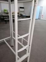 China Steel Bunk Bed H1800mm Double Deck 200kg Capacity School Furniture for sale