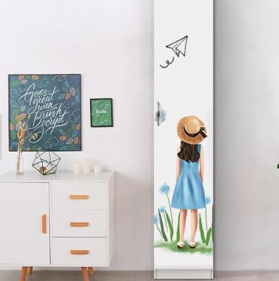 China 1850mm Height Flower Print Steel Storage Locker for Kids Room Toys Clothes Sports Gear ISO28001 for sale