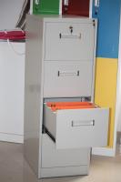 China Safety CRS 4 Drawer Metal Filing Cabinet With Inner for sale