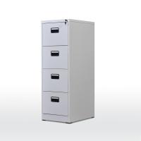China Vertical Steel Four Drawer Filing Cabinet H1331mm 35KG Capacity Office Furniture for sale