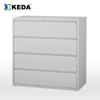 China Metal 4 Lockable Drawer H52'' Lateral File Storage Cabinet for sale