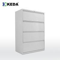 China Metal 4 Lockable Drawer H52'' Lateral File Storage Cabinet for sale