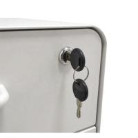 China Lockable Steel Mobile Pedestal Cabinet Assembly Structure A4 Files for sale