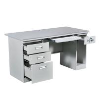 China Modern Office Furniure Home BSCI Steel Computer Table Desk for sale