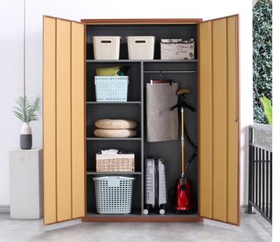 China 0.15 CBM Height 1850mm Wardrobe Steel Storage Locker for sale