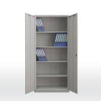 China 2 Door 4 Adjustable Shelves Steel Storage File Cabinet for sale