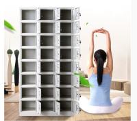 China 450mm Depth 1850mm Height Stainless Steel 18 Door Lockers for sale
