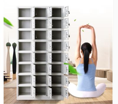 China 450mm Depth 1850mm Height Stainless Steel 18 Door Lockers for sale