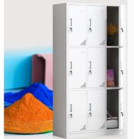 China 12 Compartment Steel Storage Locker 1800x900x450mm 0.9mm Thickness School Locker for sale