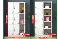 China 12 Compartment Steel Storage Locker 1800x900x450mm 0.9mm Thickness School Locker for sale
